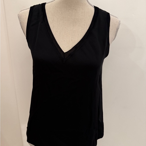 Theory | Tops | Theory Black Silk Sleeveless Tank Top Small | Poshmark